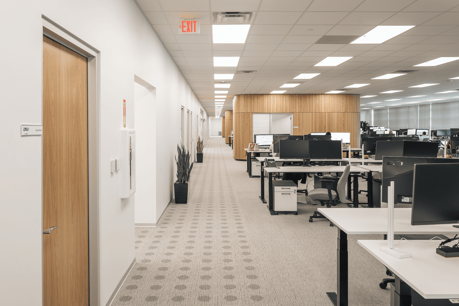 DSV's First US Facility: A Grand Entrance and Open Floor Plan in ...